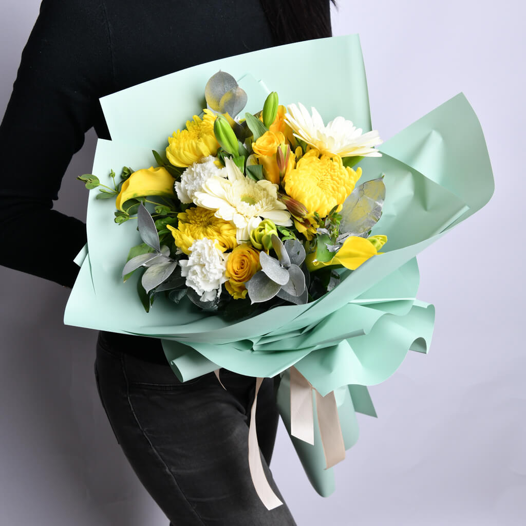 Pastel collection yellow L - Poklondzija